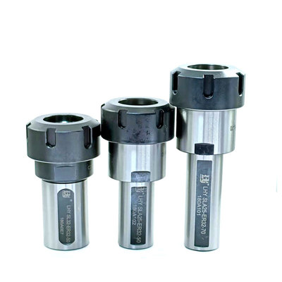 高精度车床刀杆ER25 ER32 ER40车铣复合加长杆内顶丝直柄ER延长杆