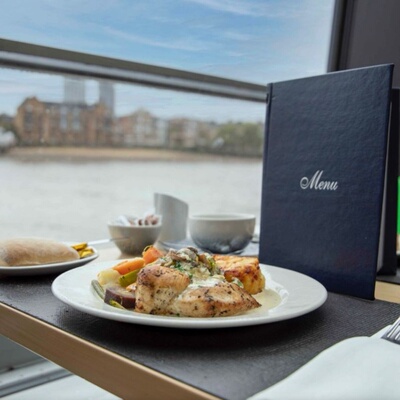 [泰晤士河游船-city cruises游船+午餐]英国旅游伦敦泰晤士河观光游船船票+午餐/扫码上船电子票