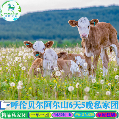 阿尔山呼伦贝尔旅游内蒙古阿尔山旅游包车私家团6天5晚亲子游