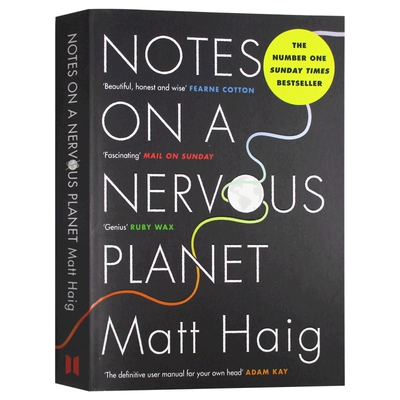马特海格 焦虑星球笔记 英文原版 Notes on a Nervous Planet 紧张星球上的笔记 英文版 进口原版英语书籍