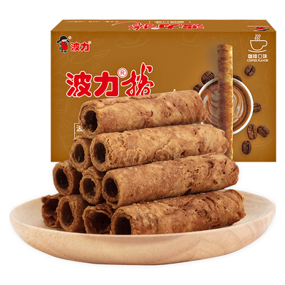 波力蛋卷咖啡味蛋卷酥礼盒