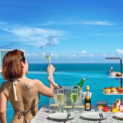 万豪2-3晚三亚海棠湾民生威斯汀酒店旅游蜈支洲岛海边度假旅拍