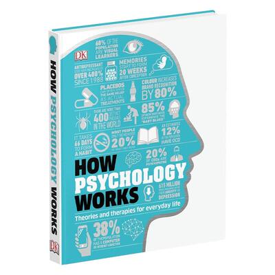 英文原版 DK图解心理学百科 How Psychology Works: Applied Psychology Visually Explained