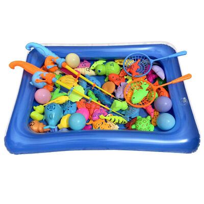 钓鱼玩具儿童磁性水池互动游戏