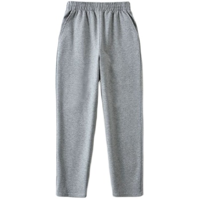 小学生薄款女童直筒纯色校服裤子