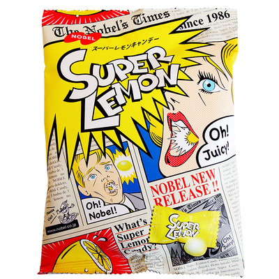 诺贝尔日本超酸柠檬糖糖