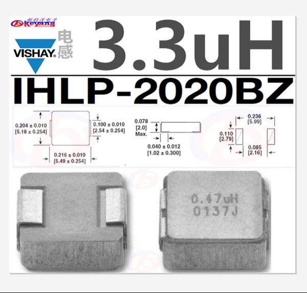 IHLP2020BZER3R3M01电感 3.3uH_虎窝淘