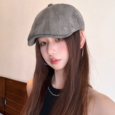 2025新款日系复古脏脏前进帽
