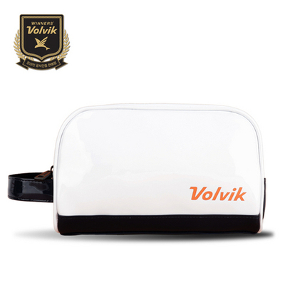 Volvik 韩国正品代购高尔夫球包Volvic Tour漆皮拉链便携收纳小包