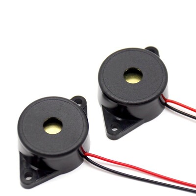 有源蜂鸣器HNDZ黑色单孔蜂鸣器