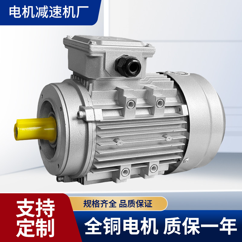 YE3/YS三相四极1400转电机0.37 0.75kw三相异步电动机三相220v