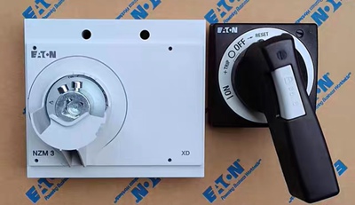 伊顿NZM3-XTVD-NA塑壳断路器门联动操作手柄原装正品出口UL489