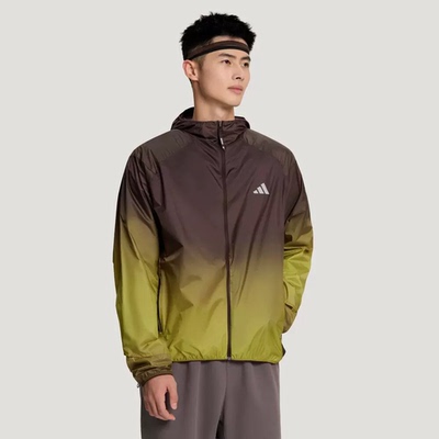 Adidas/阿迪达斯秋季新品RIM WINDBREAKER男士拒水跑步外套LD2648