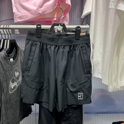 Nike/耐克夏季Dri-FIT 男士透气运动训练经典网球短裤FZ6914-010