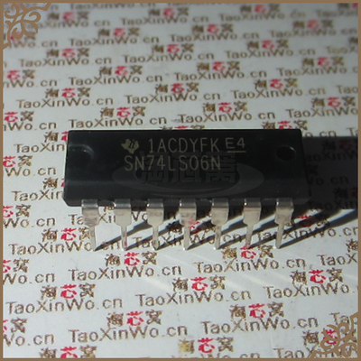 SN74LS06N 74LS06 优势现货 TI 逻辑门IC 原装正品芯片