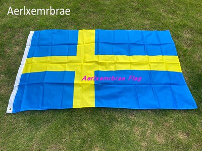 四号90*150cm瑞典国旗世界杯欧洲杯球迷旗帜Sweden Flag