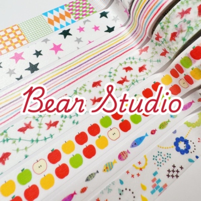 50cm分装 | MT胶带分装 彩铅笔线条  金鱼 山雀 苹果 和纸胶带