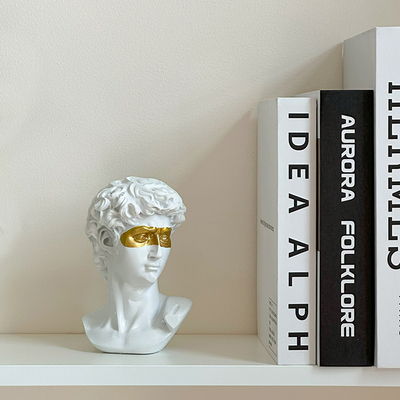 ins风仿石膏树脂大卫摆件北欧风文艺创意雕塑雕像拍摄样板间道具