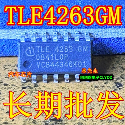 TLE4263GM 进口SOP-14脚 汽车电脑板芯片 TLE42636M TLE4263GM