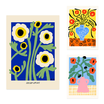 丹麦抽象艺术北欧客厅餐厅装饰画