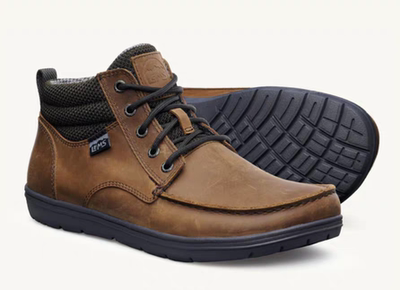 纯原LEMS宽头零落差赤足鞋轻便中帮真皮户外休闲鞋