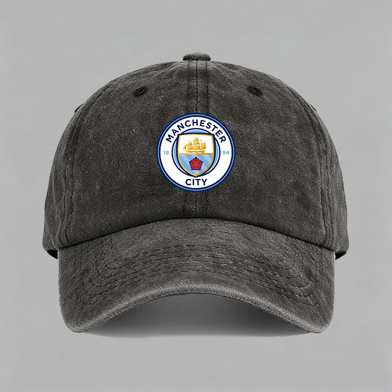 Manchester City 曼彻斯特城足球俱乐部英超曼城棒球帽鸭舌帽子