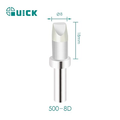 原装快克QUICK205咀 500-8D烙铁头 一字型 快克205专用 QUICK205