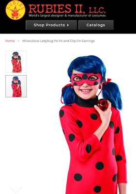 奇迹少女悠悠球耳夹宝奇小精灵