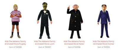 亚当斯一家面具男孩露比斯