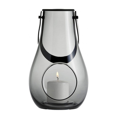 丹麦holmegaard防风玻璃烛台灯笼