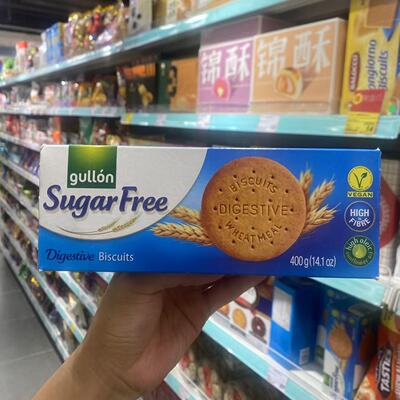 西班牙进口GULLON无糖高膳食饼干