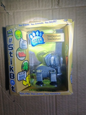 Stikbot Sucker Robot Stickman Animal Photography Puppet Mult