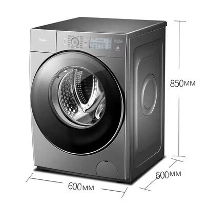 Whirlpool/惠而浦 WG-F100880B变频直驱滚筒洗衣机光芒系列家用