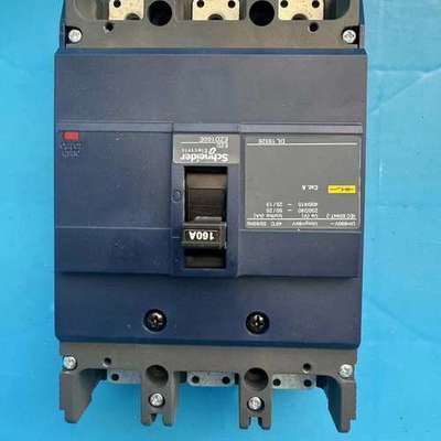 议价塑壳断路器EZD160E，3P三极，160A，二手拆机