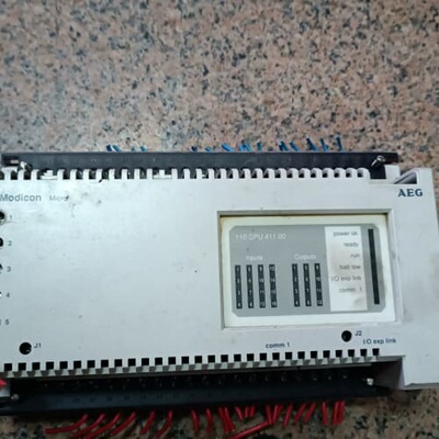 议价MODICON AEG 莫迪康110CPU41100，拆