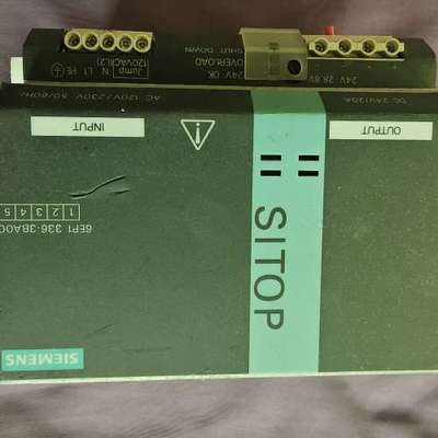 议价电源6EP1336-3BA00，正面有一点刮印，别的都