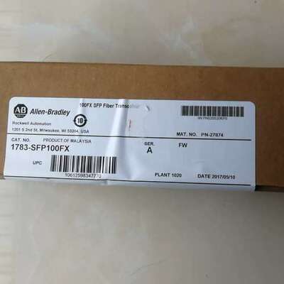 议价AB罗克韦尔1783-SFP100FX全新模块，就