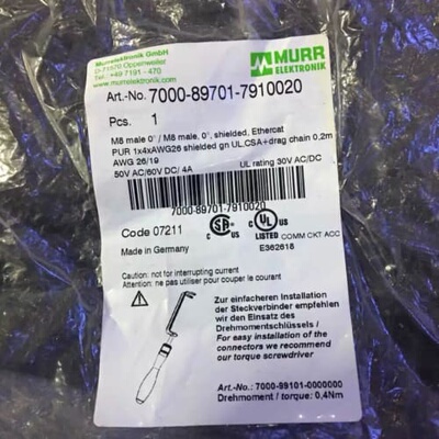 议价murr7000-89701-7910100有1个，
