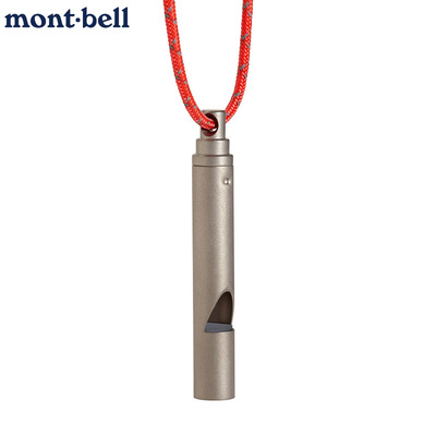 montbell钛合金求生口哨应急哨子