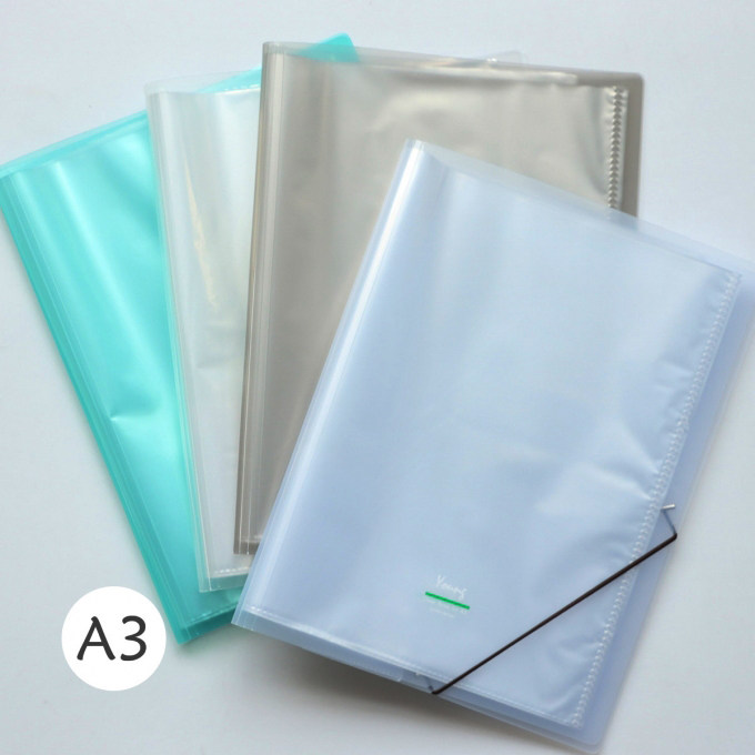 巨门文具A3轻便携带考试资料簿大号文件夹资料簿资料册满95包邮