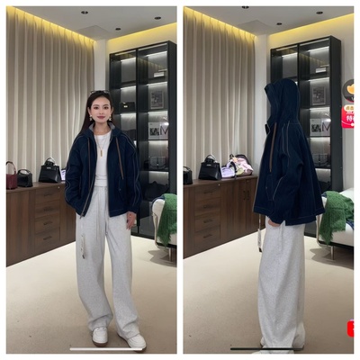 【小雪心选】B某C夹克牛仔外套 02585297