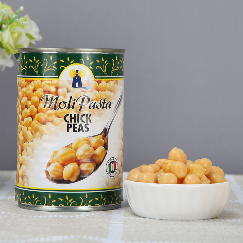 400g意大利莫利沙拉三角豆鹰嘴豆熟豆罐头MOLI PASTA CHICK PEAS_虎窝淘