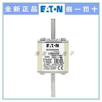 Bussmann 熔断器 170M3064 3067 3068 3069 3070 3071 3073保险丝