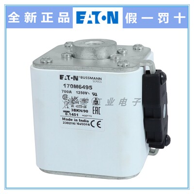 Bussmann熔断器170M6494 6495 6496 6497 6498 6499 保险丝1250V