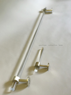 小红书博主推荐亚克力黄铜毛巾杆