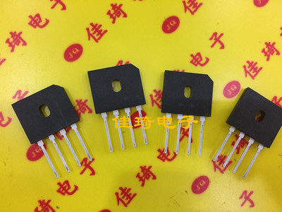 直插整流桥 GBU1010 DIP-4 10A 1000V 整流桥 扁桥 全新SEP现货