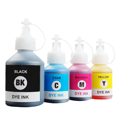 Ctrlp适用兄弟打印机墨水D60BK T510W T310 T710W彩色相片打印机BT6009BK T300 T500W T700W连供填充 黑彩4色