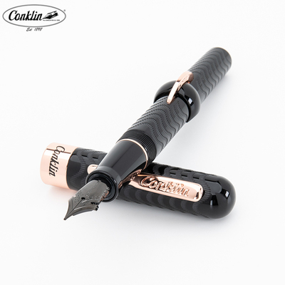 美国Conklin钢笔 JOWO新月弹性尖复古送领导客户恩师律师高档礼物
