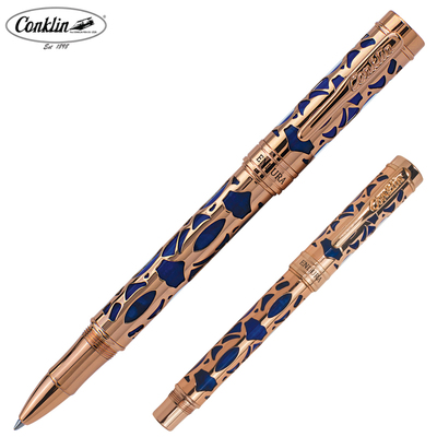 美国Conklin签字笔金属镂空笔