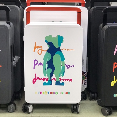 POLO MEISDO时尚潮流卡通图案拉杆旅行行李箱大容量万向轮商场款